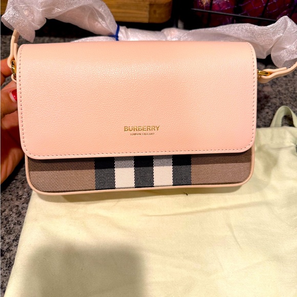Burberry | Bags | Beautiful Baby Pink Burberry Crossbody Nwt | Poshmark